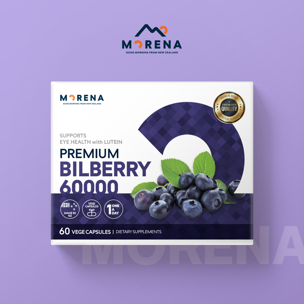 Premium Bilberry 60000 60 Vege Caps | MORENA