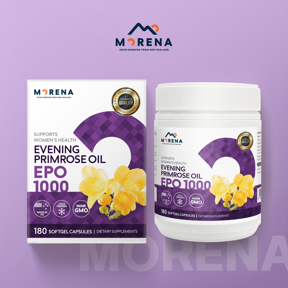 EPO 1000mg 180 Softgel Caps | MORENA