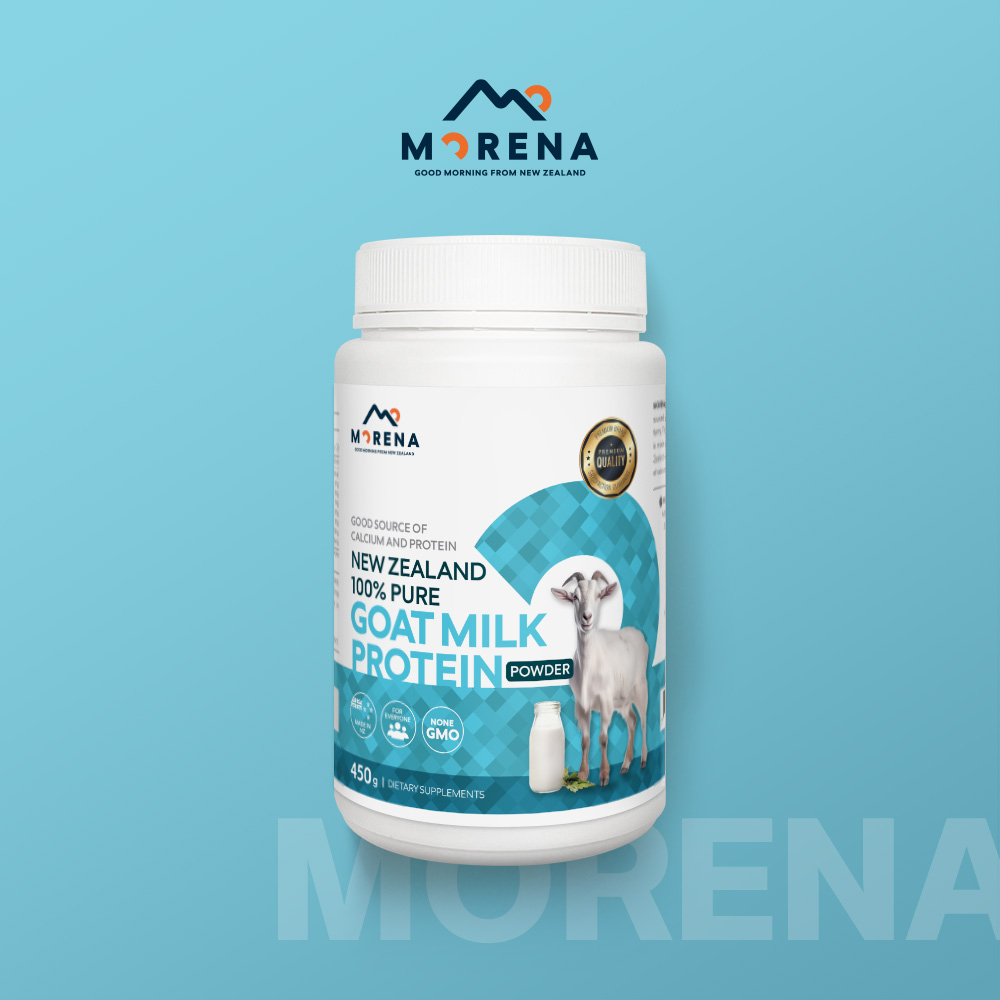 New Zealand 100% Pure Goat Milk Protein Powder 450g | MORENA