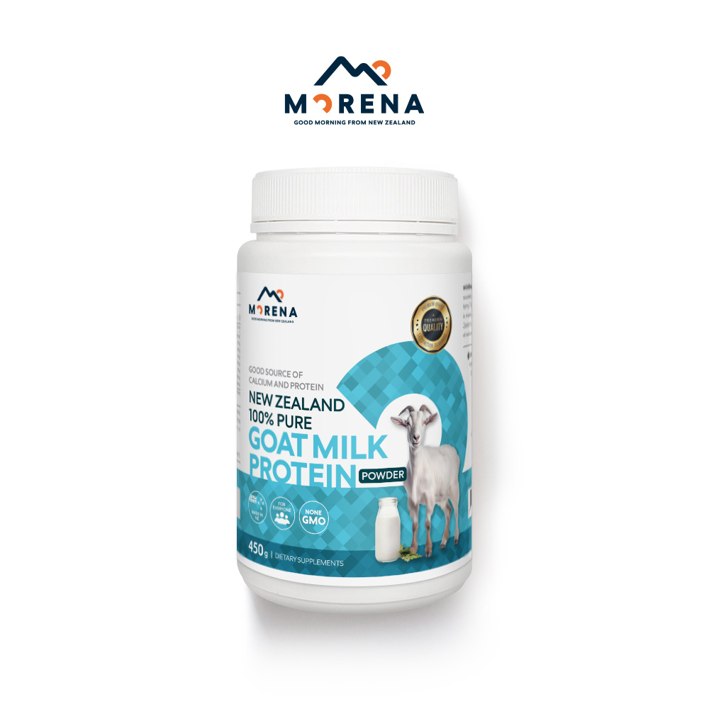 New Zealand 100% Pure Goat Milk Protein Powder 450g | MORENA