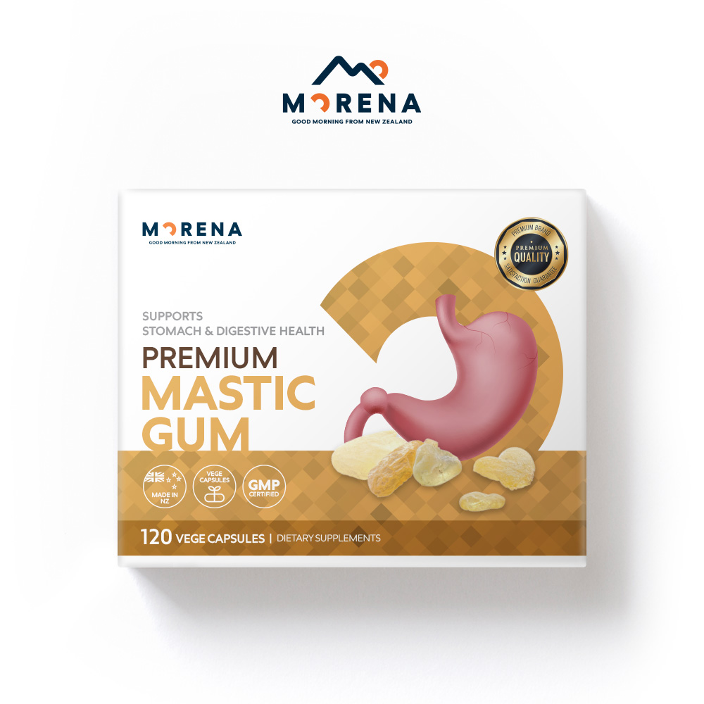 Premium Mastic Gum 120 Vege Caps | MORENA