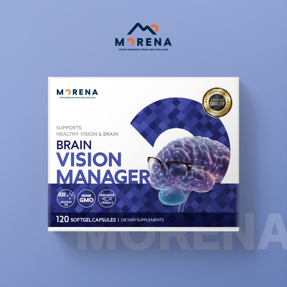 Brain Vision Manager 120 Softgel Caps | MORENA