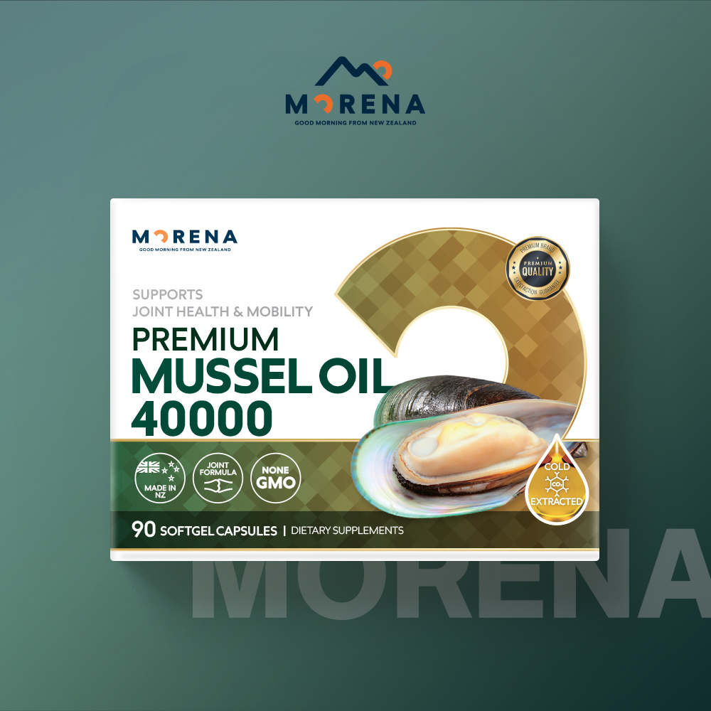 Premium Mussel Oil 40000 90 Softgel Caps | MORENA