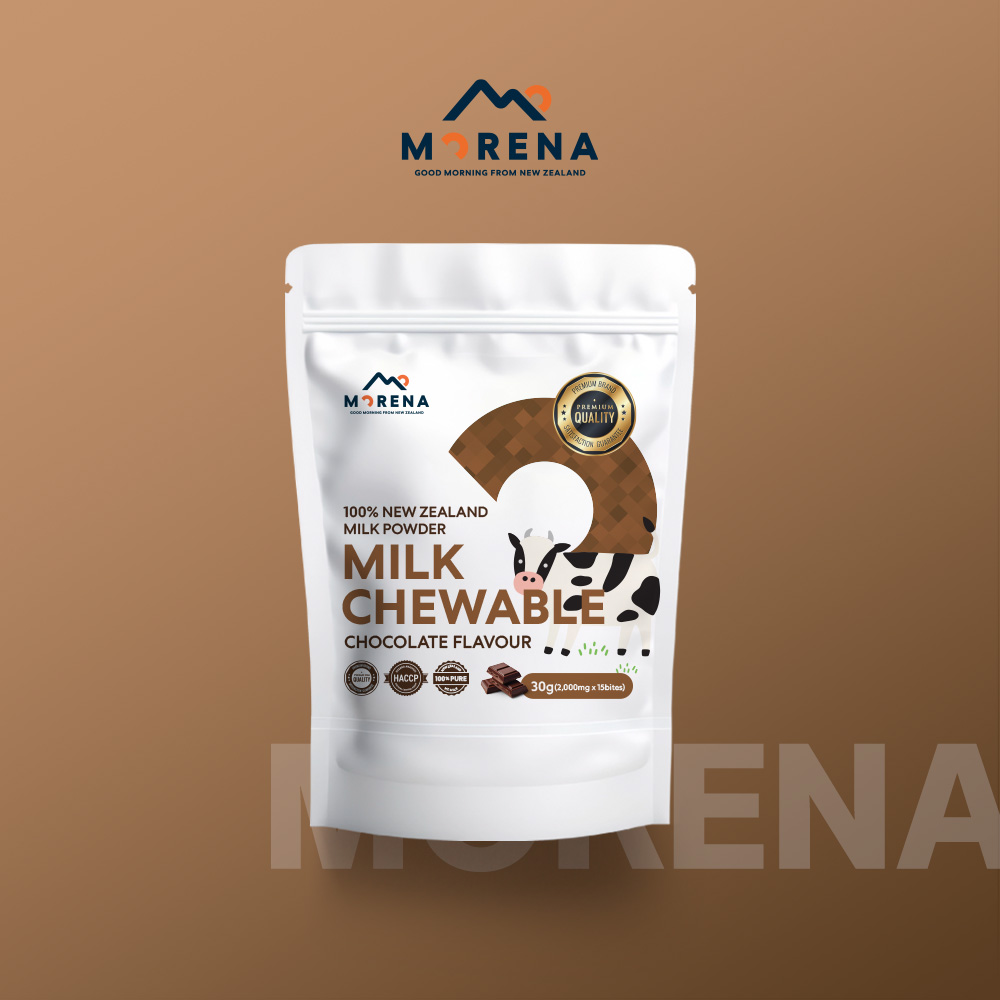 Milk Chewable Chocolate 15 Chewable tablets | MORENA
